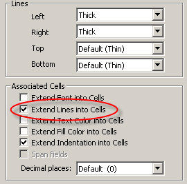 Add Borders to Cells - CSPro User's Guide